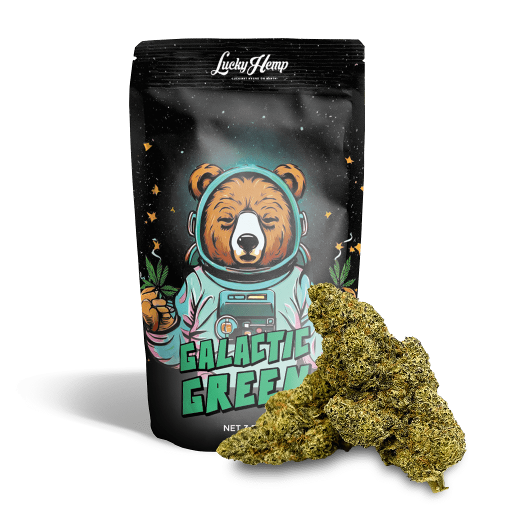 Galactic Green Cali Pack von Lucky Hemp – Hanfify
