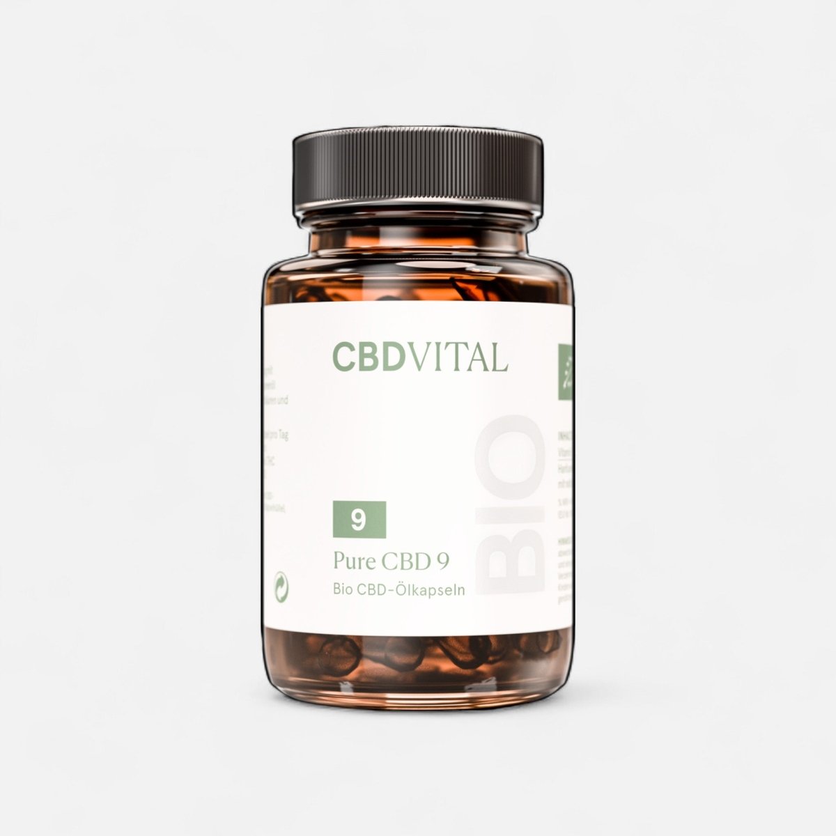 PURE BIO CBD 9 (5%) Kapseln von CBD VITAL – Hanfify